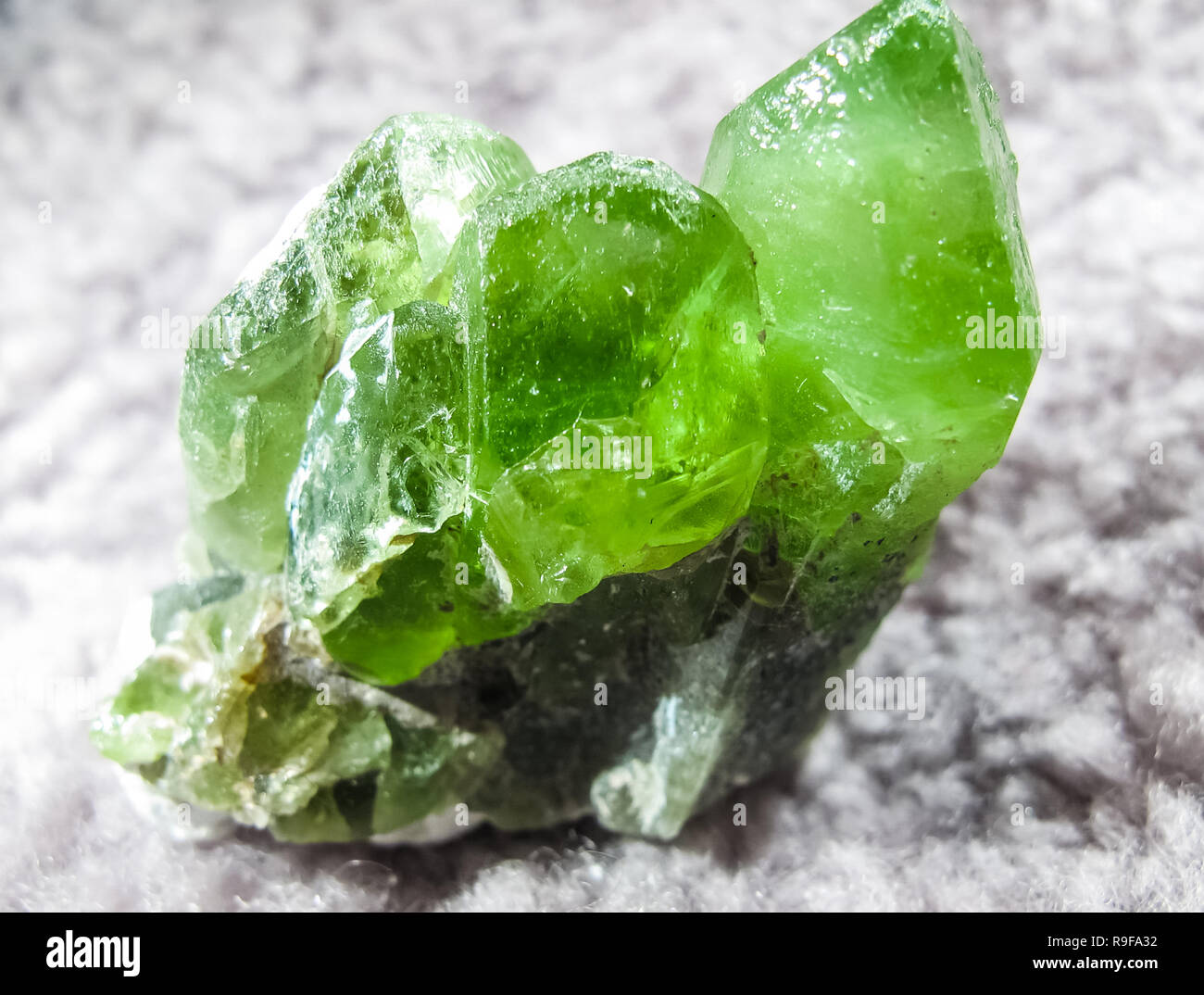 Crystals of minerals of rocks. The beauty of natural stones Stock Photo ...