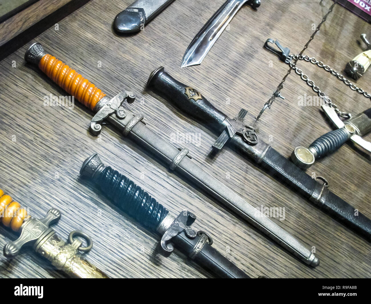 St Petersburg, Russia - June 14, 2018: Museum of Blade Weapons ...