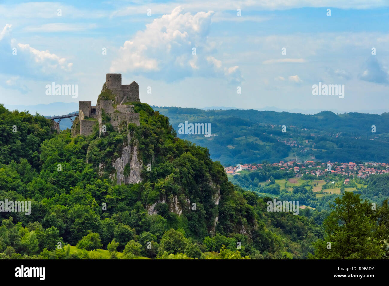 Srebrenik architecture fortress hi-res stock photography and images - Alamy