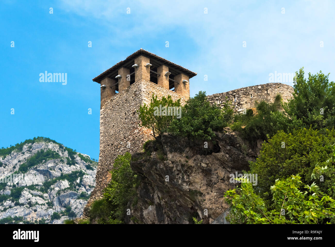 Kruje Castle, Kruje, Albania Stock Photo - Alamy