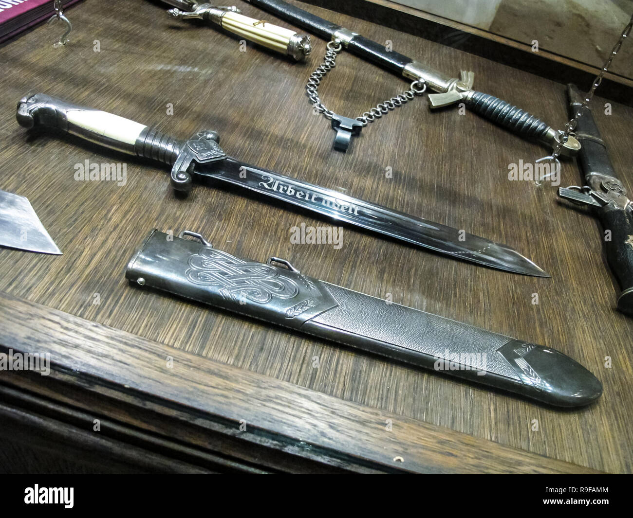 St Petersburg, Russia - June 14, 2018: Museum of Blade Weapons ...