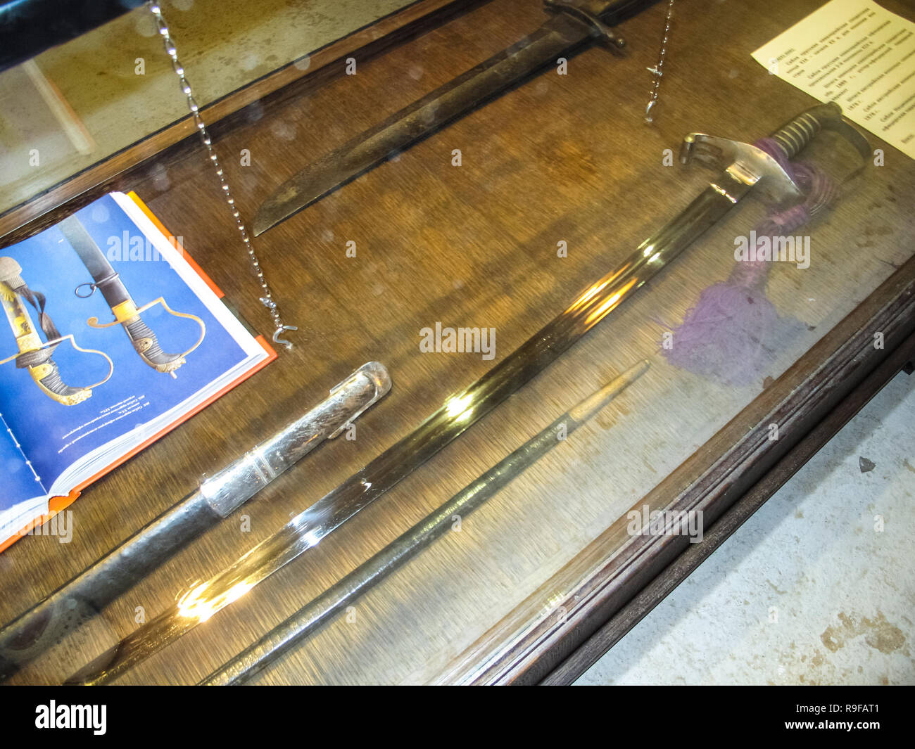 St Petersburg, Russia - June 14, 2018: Museum of Blade Weapons ...