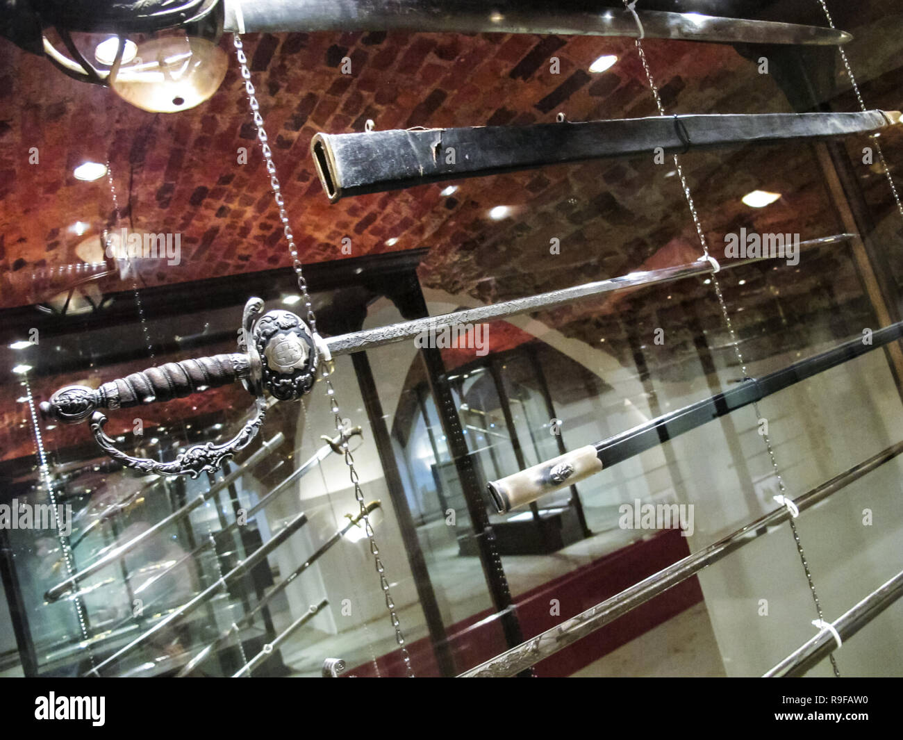 St Petersburg, Russia - June 14, 2018: Museum of Blade Weapons ...