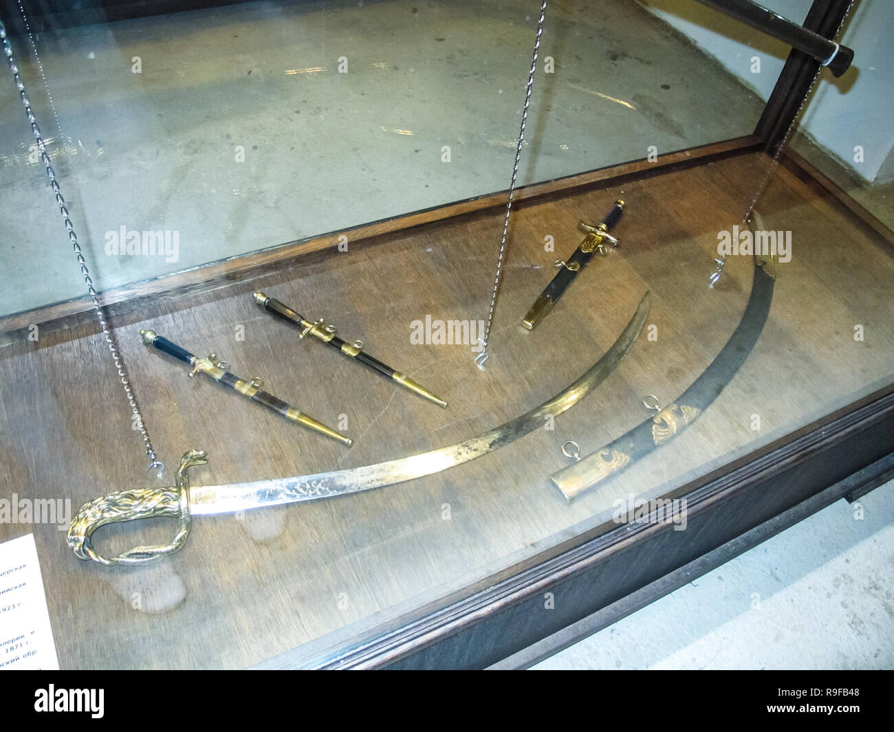 St Petersburg, Russia - June 14, 2018: Museum of Blade Weapons ...