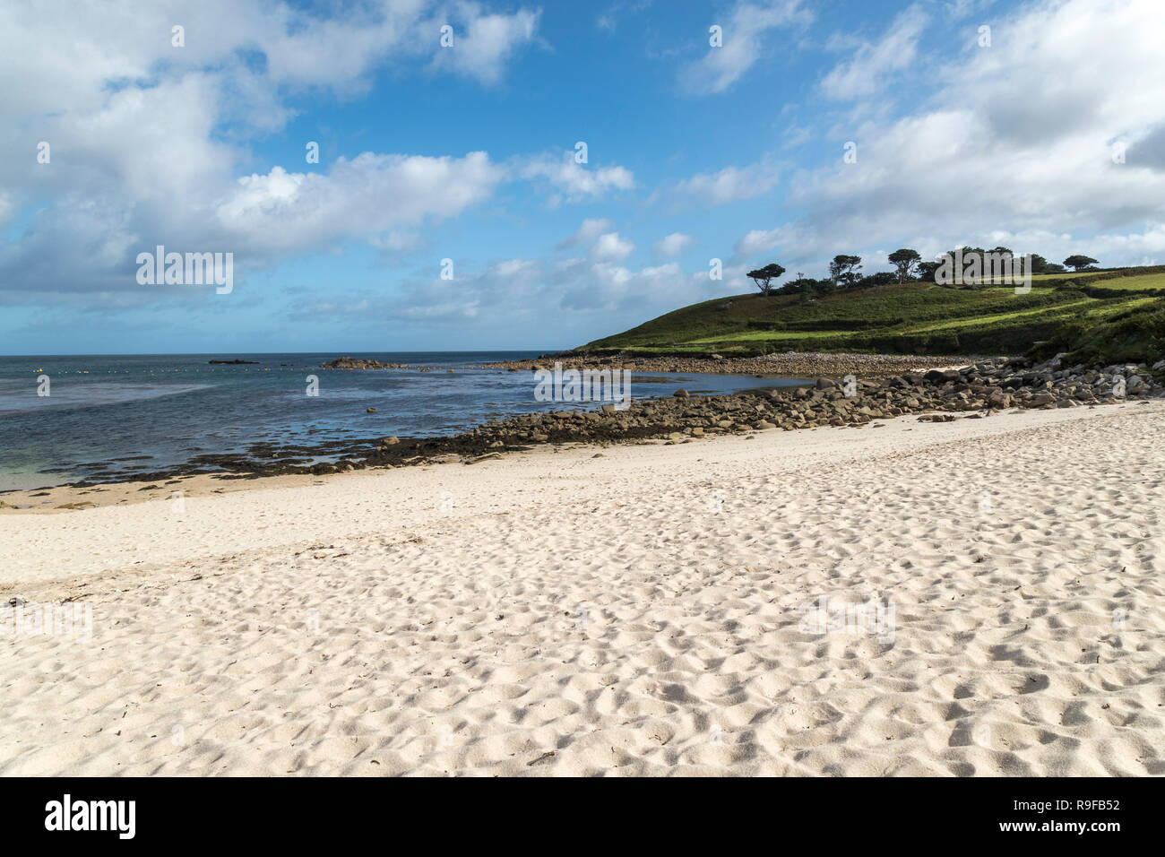 Pelistry Beach; St Mary's; Isles of Scilly; UK Stock Photo - Alamy