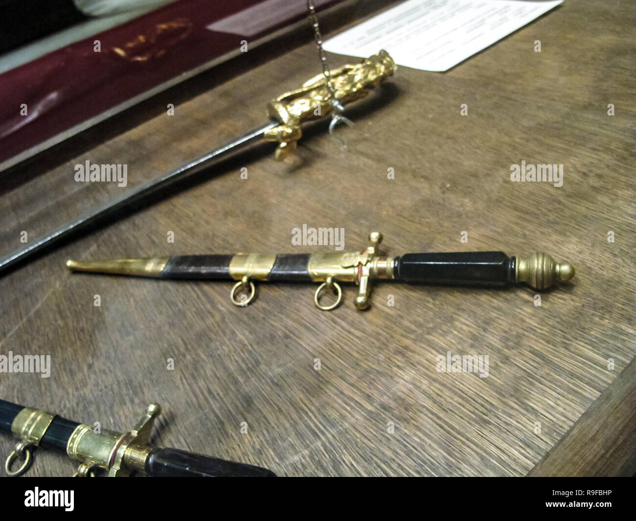 St Petersburg, Russia - June 14, 2018: Museum of Blade Weapons ...