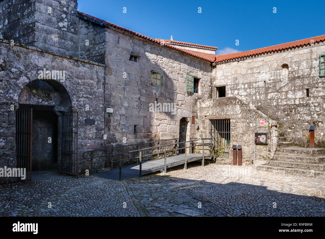Castle of Vimianzo, Galicia, Spain Stock Photo - Alamy