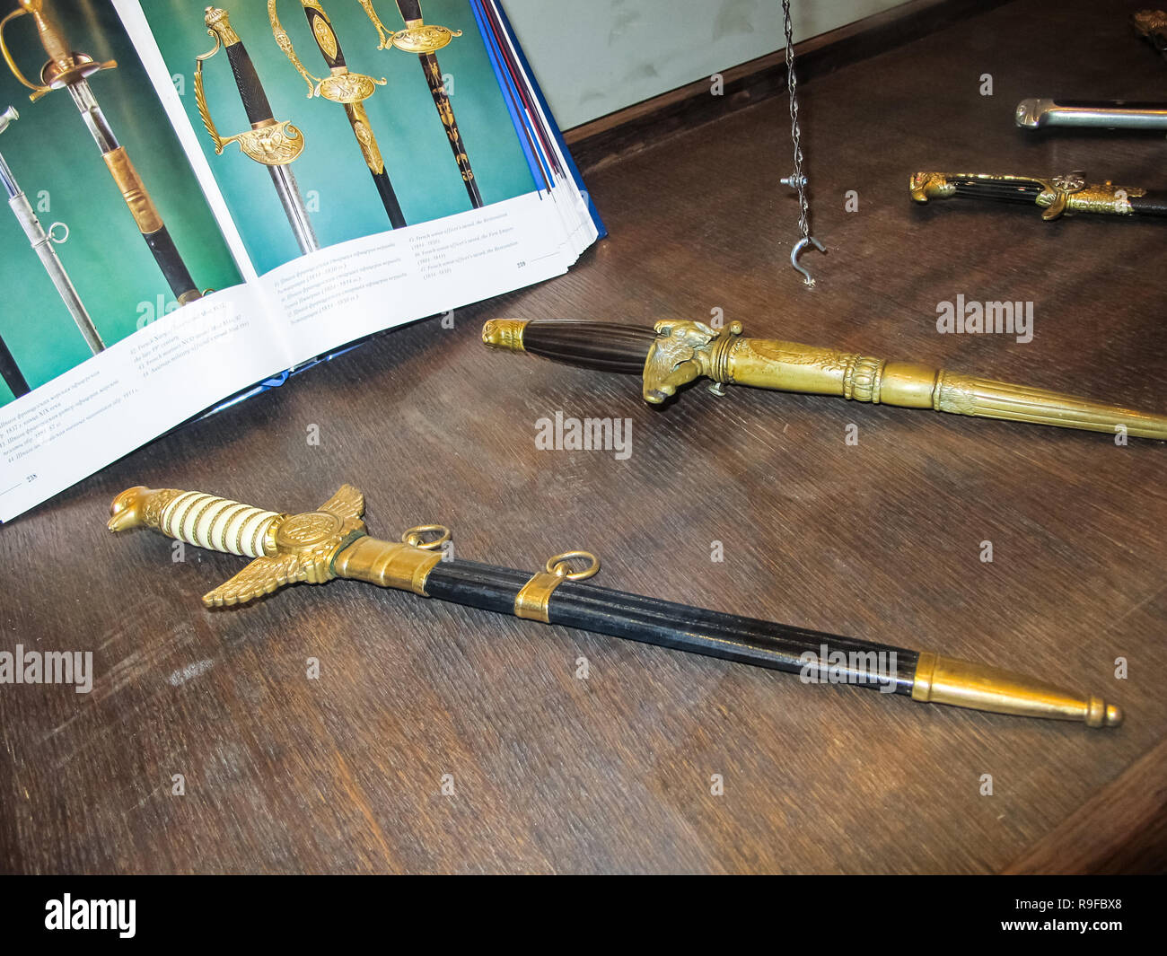St Petersburg, Russia - June 14, 2018: Museum of Blade Weapons ...