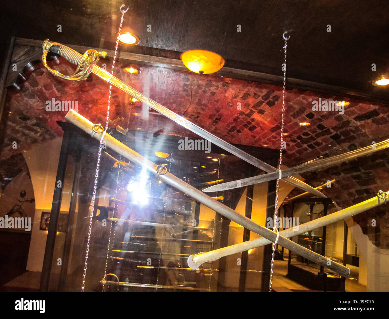 St Petersburg, Russia - June 14, 2018: Museum of Blade Weapons ...