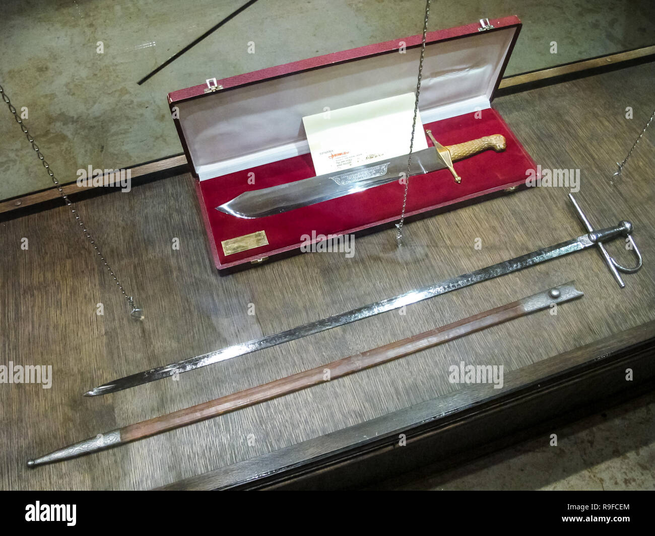 St Petersburg, Russia - June 14, 2018: Museum of Blade Weapons ...