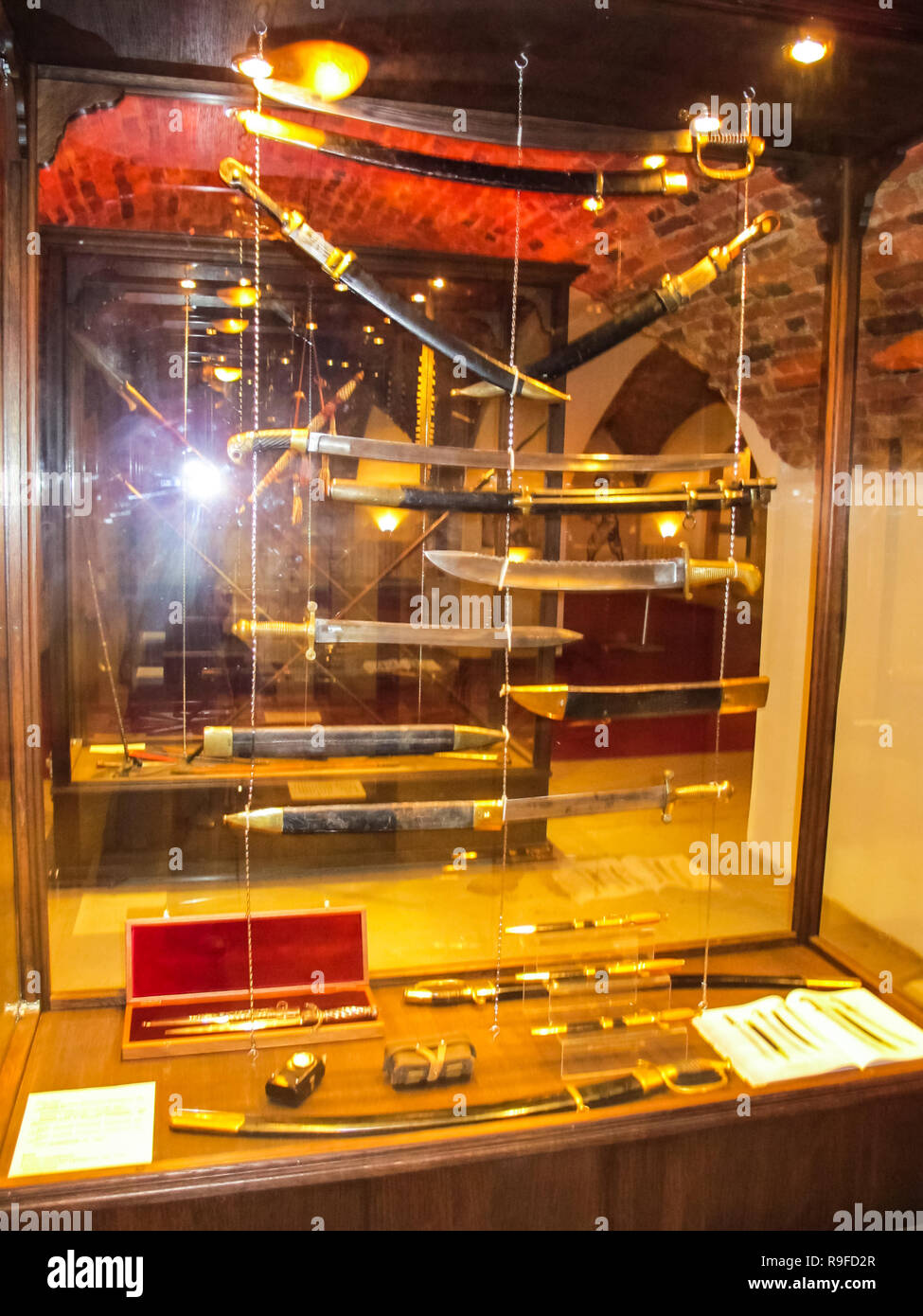 St Petersburg, Russia - June 14, 2018: Museum of Blade Weapons ...