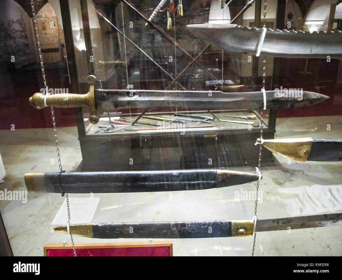 St Petersburg, Russia - June 14, 2018: Museum of Blade Weapons ...