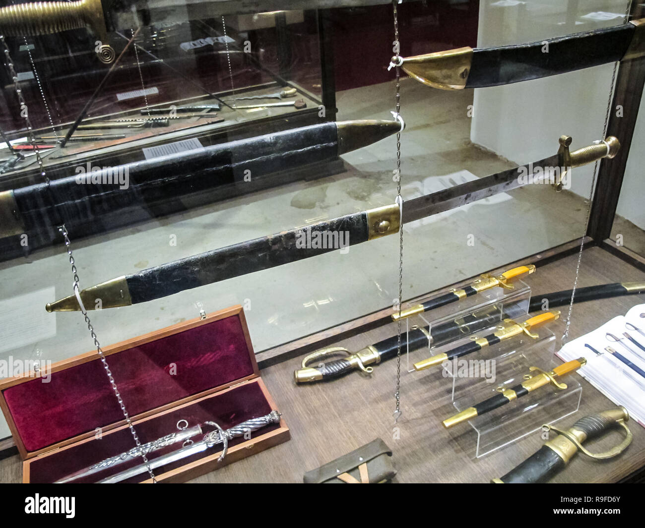 St Petersburg, Russia - June 14, 2018: Museum of Blade Weapons ...