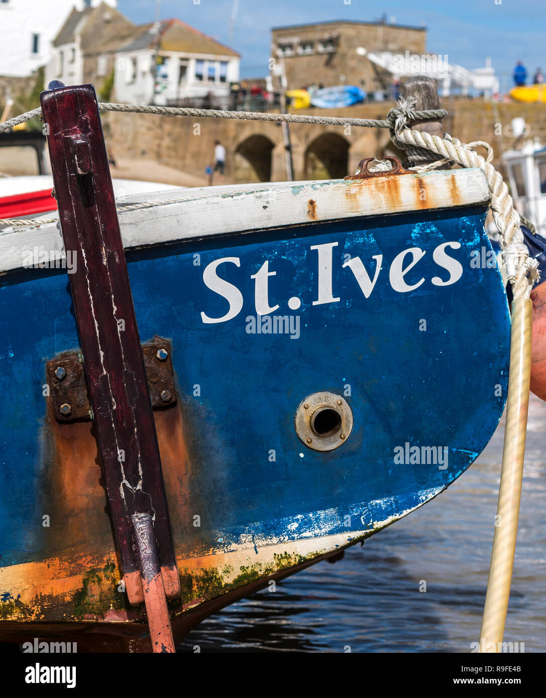St ives fishing boat hi-res stock photography and images - Alamy