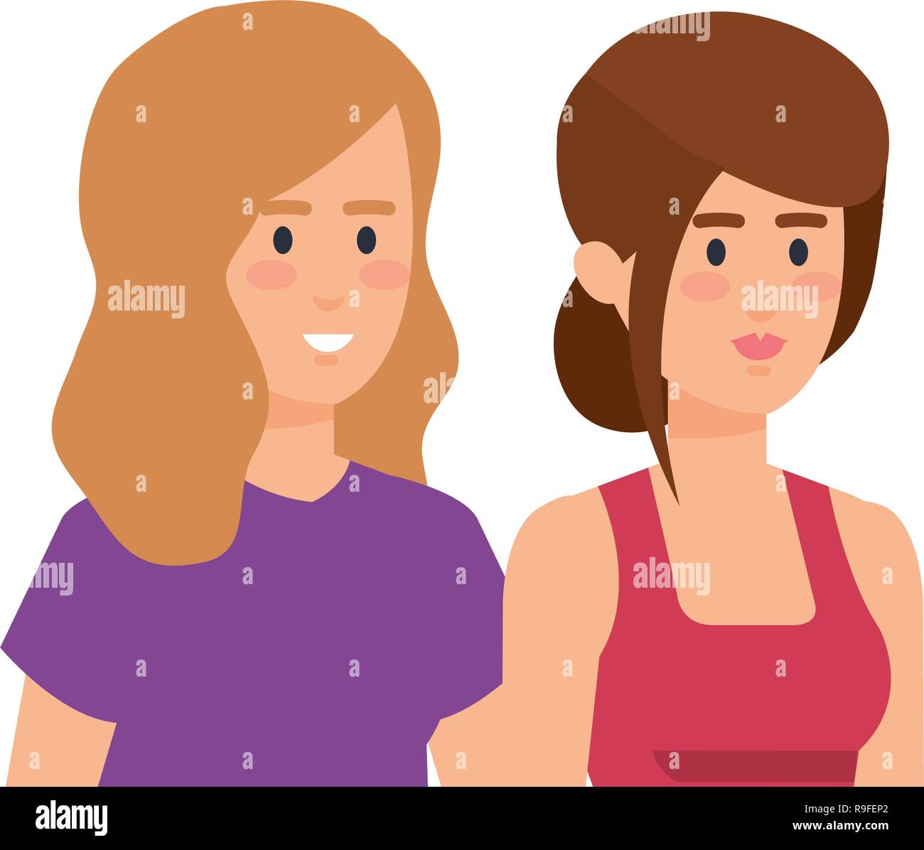 group of businesswomen avatars characters Stock Vector Image & Art - Alamy