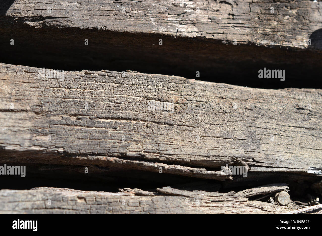 weathered timber closeup texture Stock Photo - Alamy