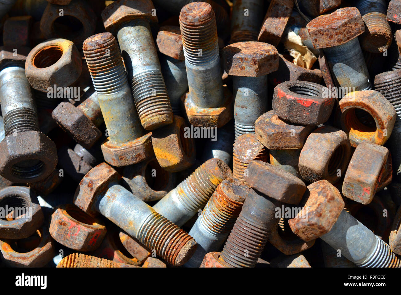 Rivet bolts hi-res stock photography and images - Alamy