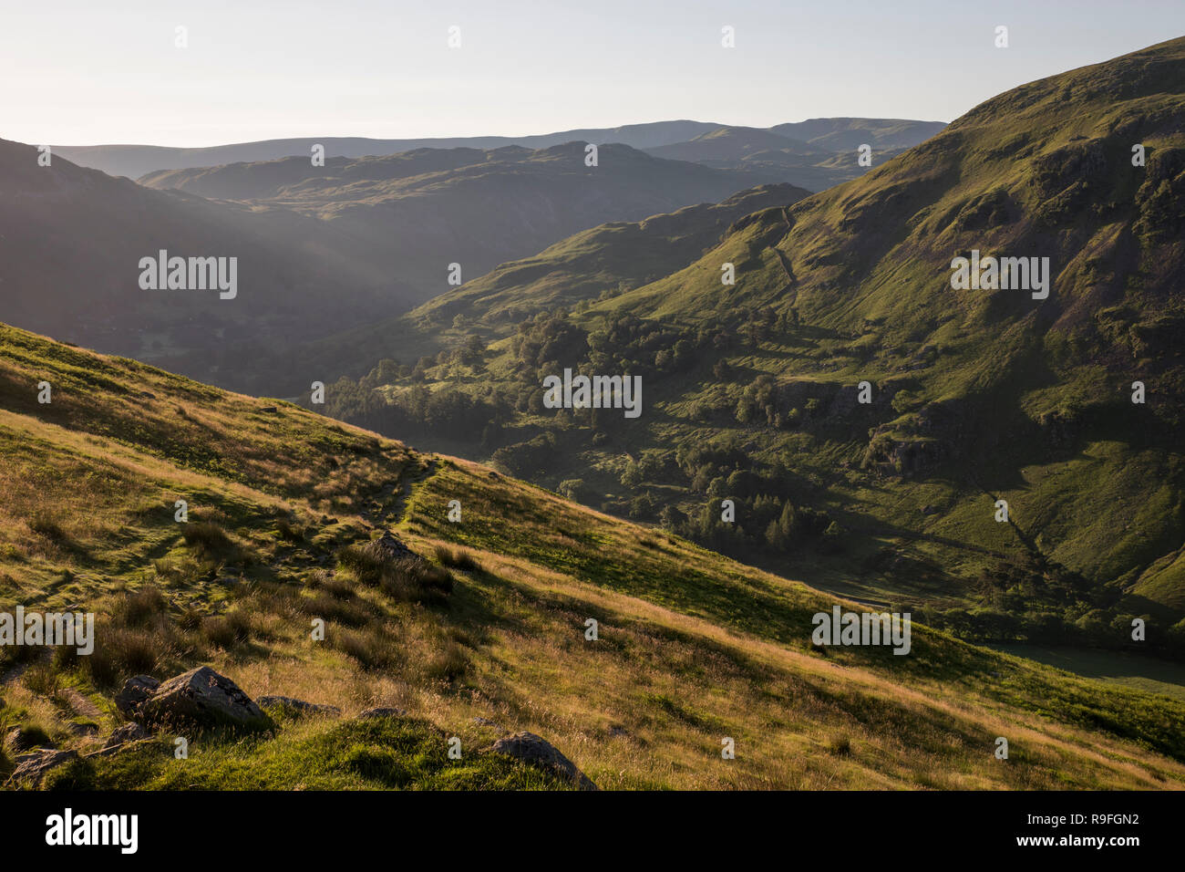 Grisedale Valley; near Helvellyn; Lake District; UK Stock Photo - Alamy