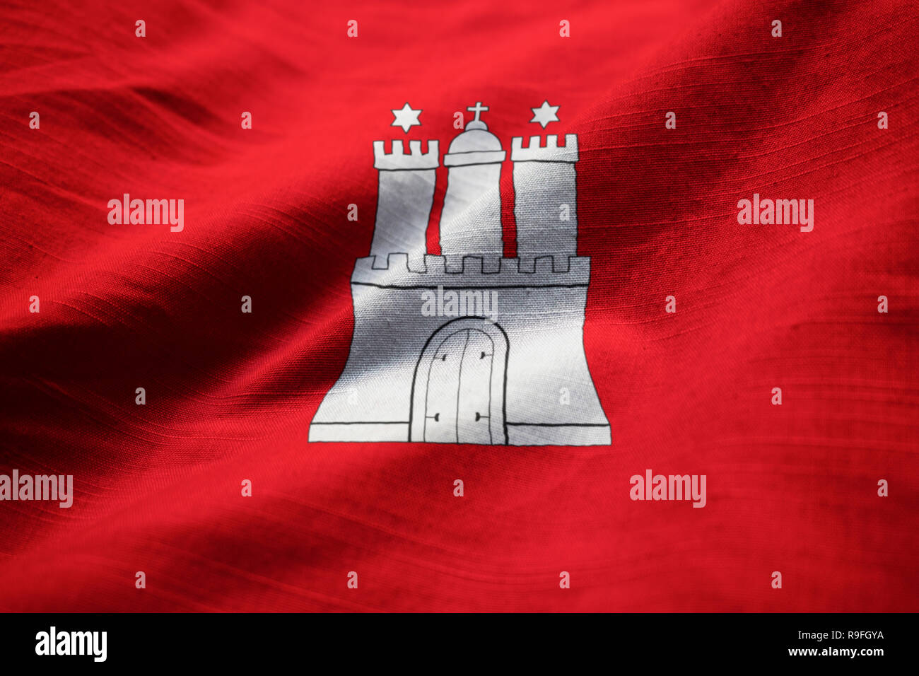 Hamburg flag hi-res stock photography and images - Alamy
