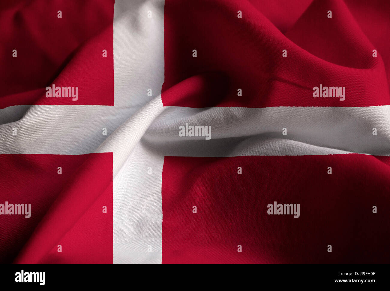 Denmark flag map hi-res stock photography and images - Alamy