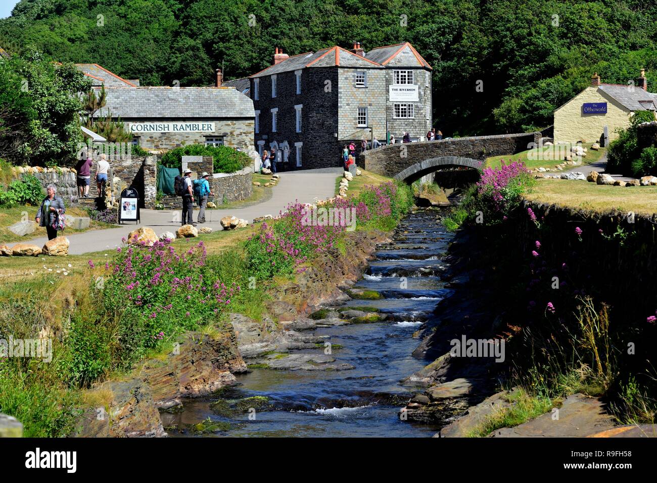 Boscastle cornwall england hi-res stock photography and images - Alamy