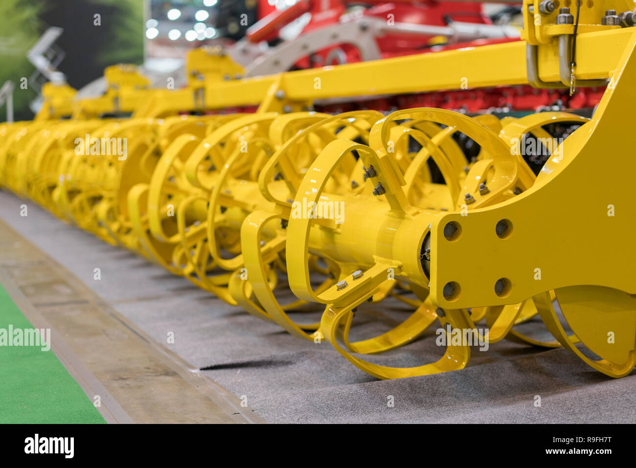 Agricultural machinery for soil cultivation Stock Photo - Alamy