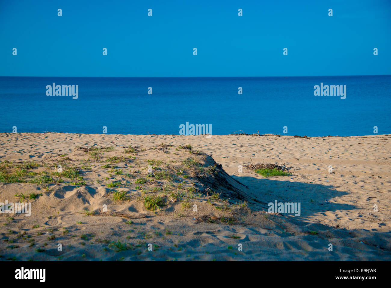 Seascape of Amaharashi beach in Toyama, Japan. Japan is a country ...