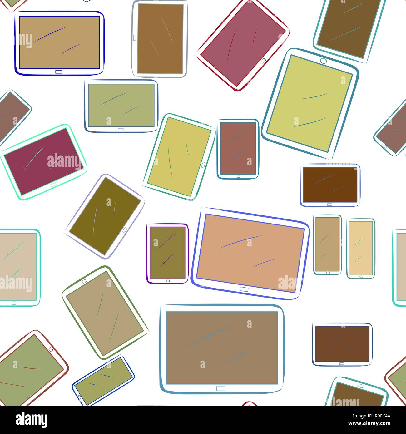 Wallpaper handphone Stock Vector Images - Alamy