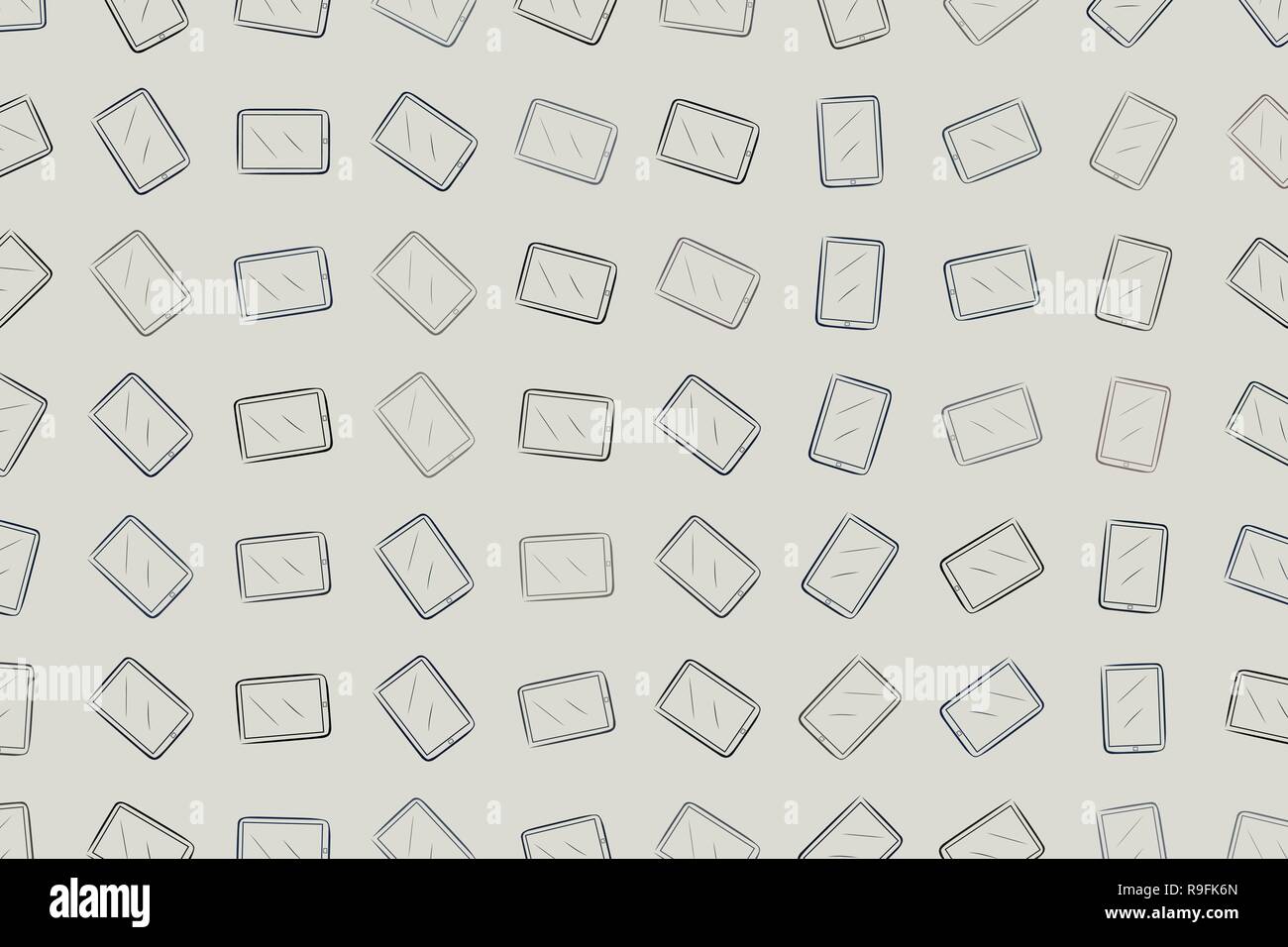 Handphone vector vectors hi-res stock photography and images - Alamy