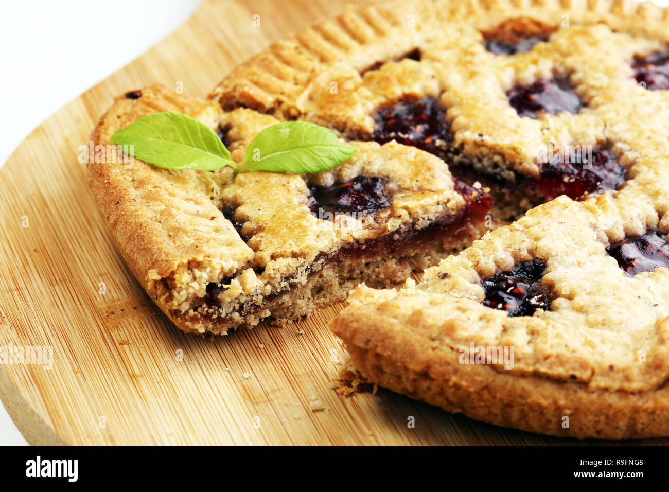 Vertical slice of pie tart cake dessert sweet treat Stock Photo - Alamy