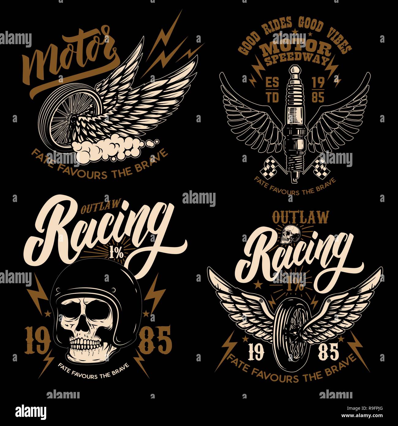 Motorcycle Design Logo