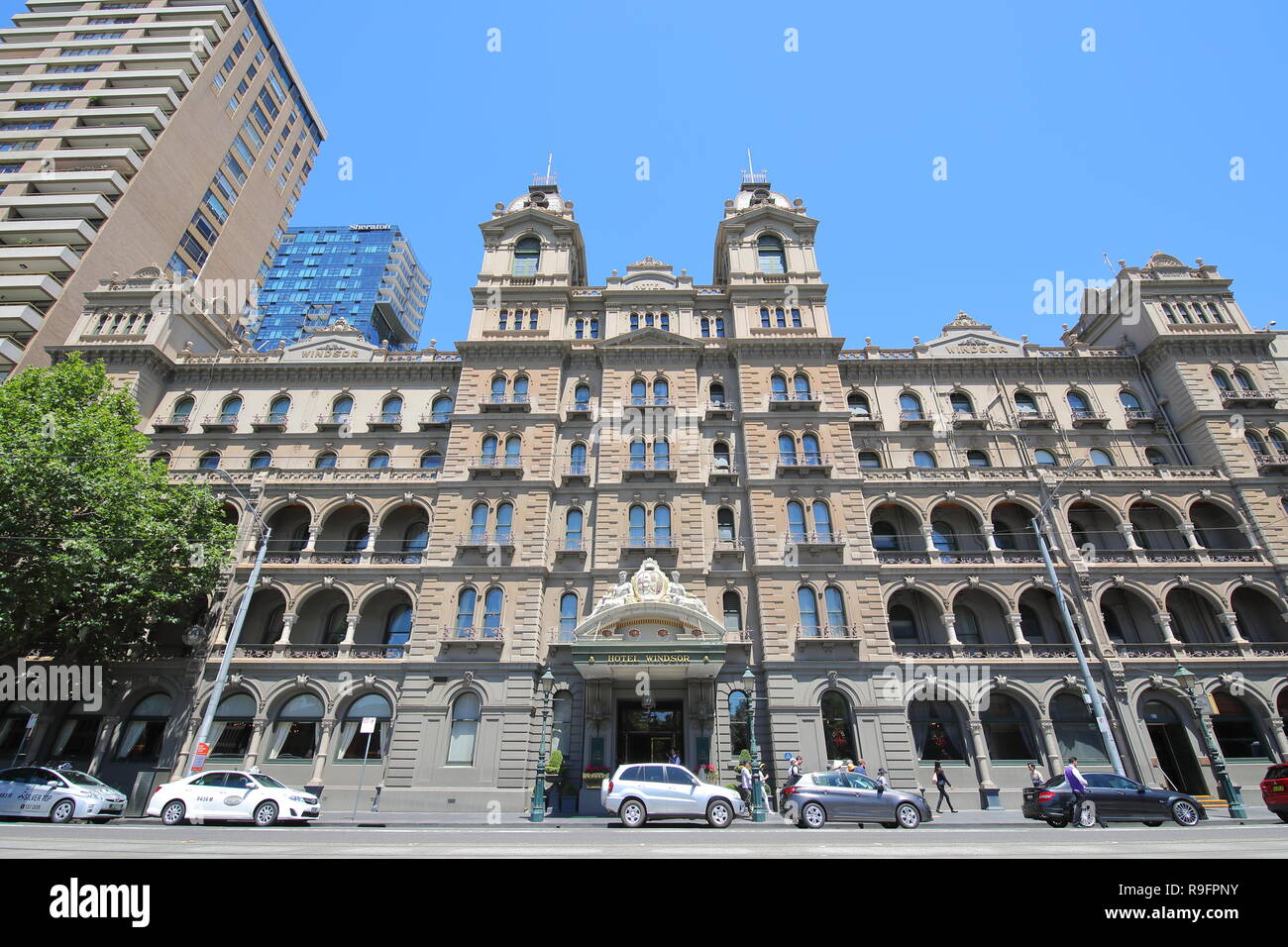 Historical Hotel Windsor in Melbourne Australia Stock Photo - Alamy