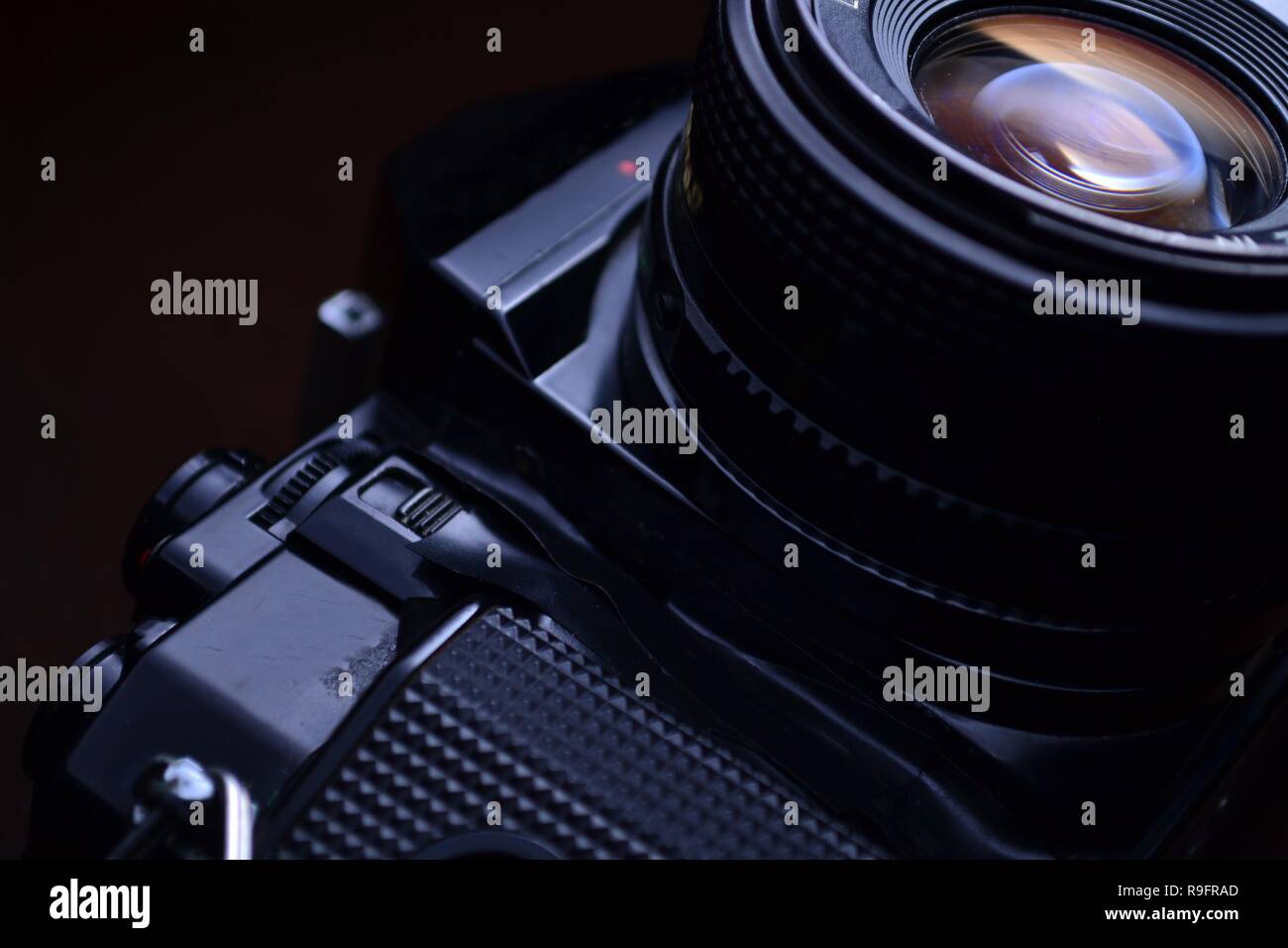 Photo of a vintage manual 35mm fsingle lens reflex ilm camera Stock ...