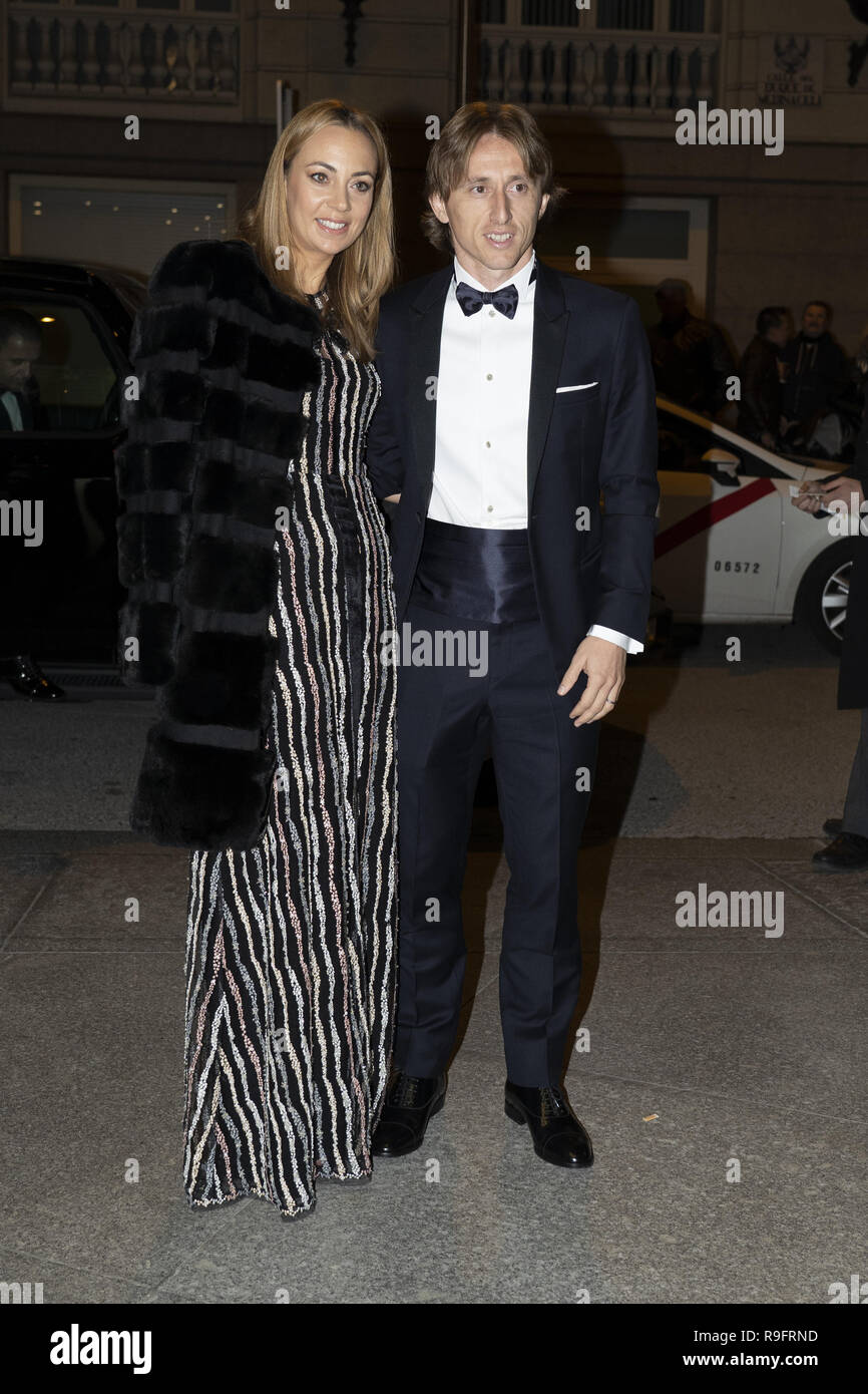 2018 GQ Men of the Year Awards in Madrid, Spain. Featuring: Luka Modric ...