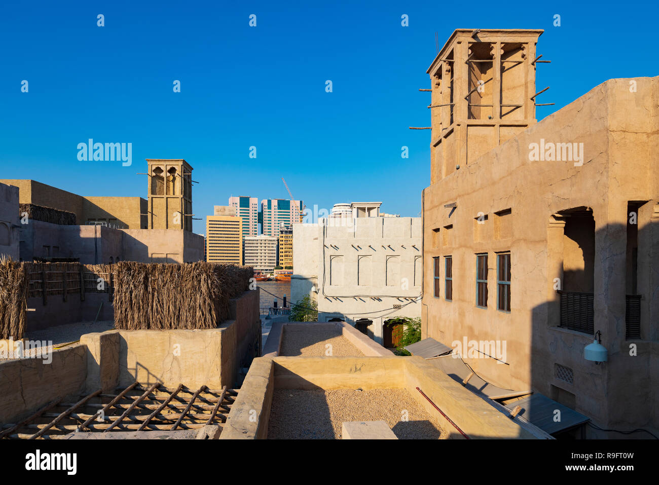 New Al Seef cultural district, built with traditional architecture and ...