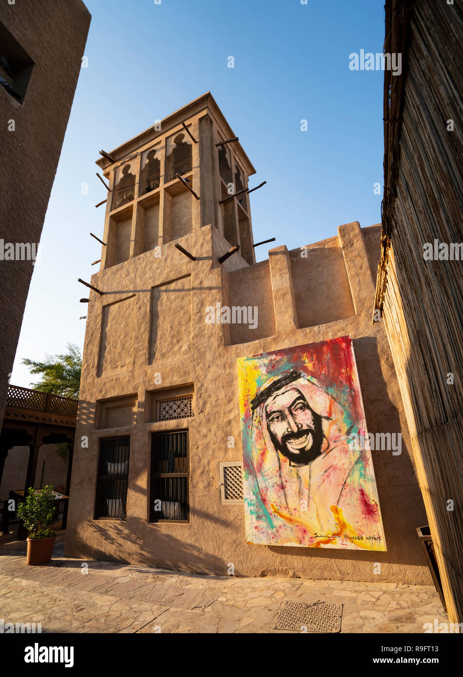 Original Historic Al Fahidi District Al Bastakiya In Dubai United
