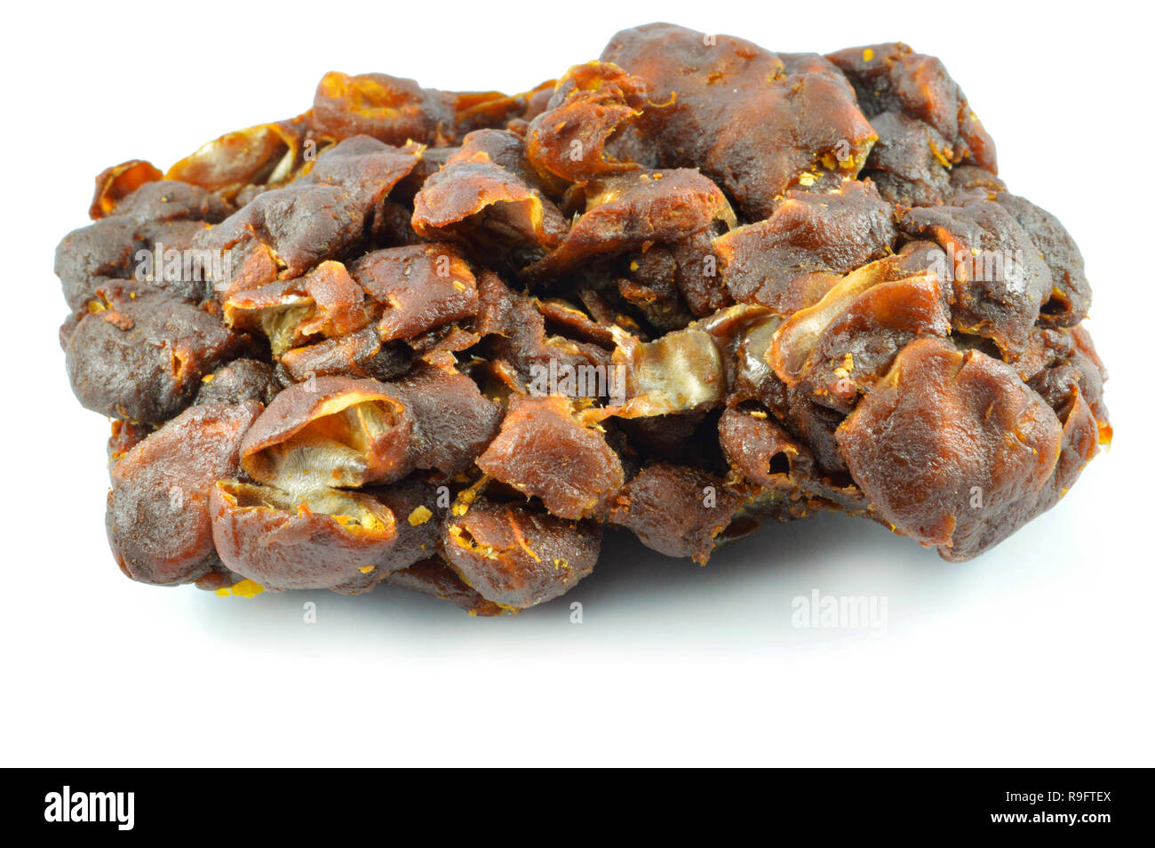 Tamarind isolated on white background ripe Peeled tamarind Stock Photo ...