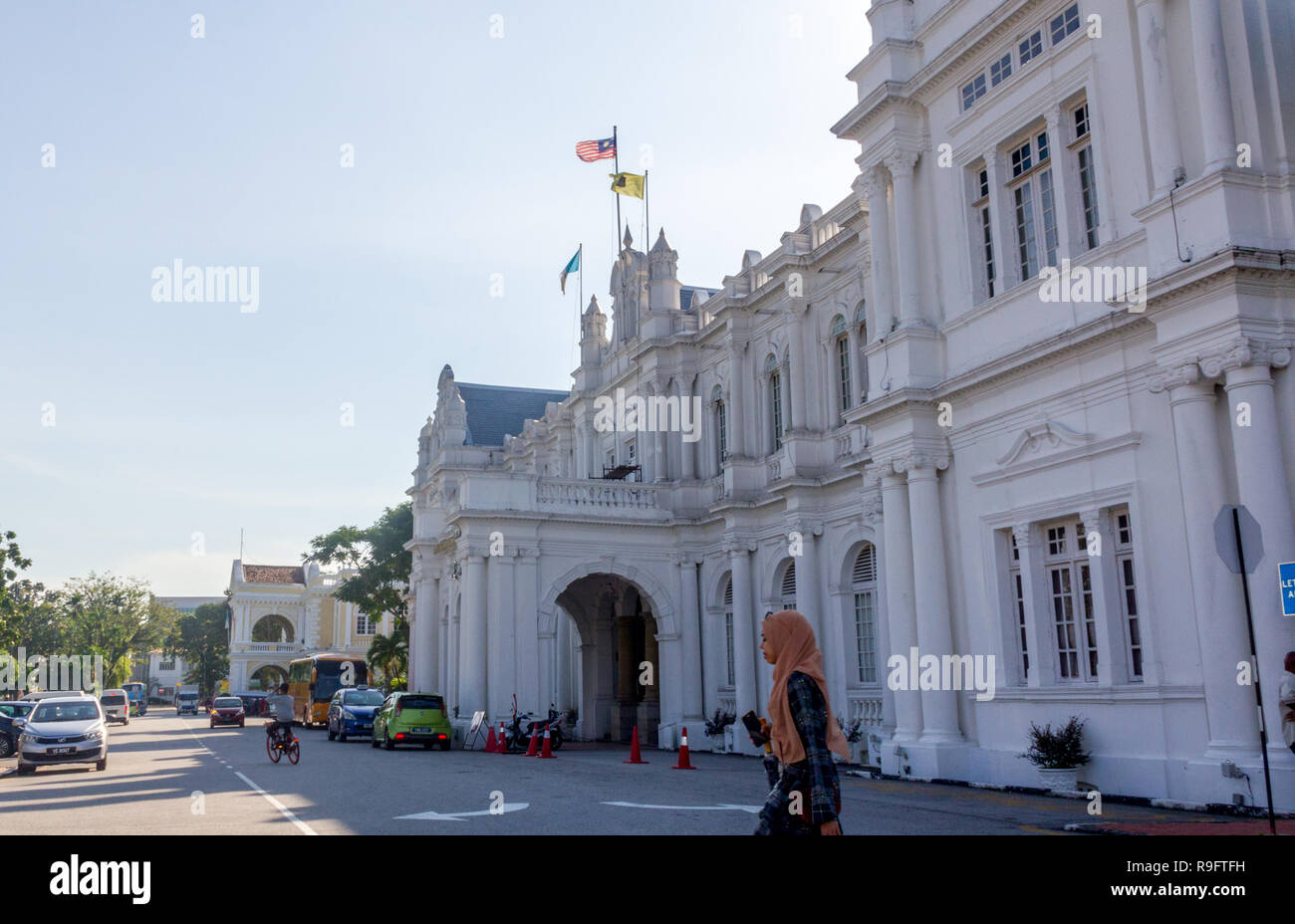 Penang Old Building Stock Photo - Alamy