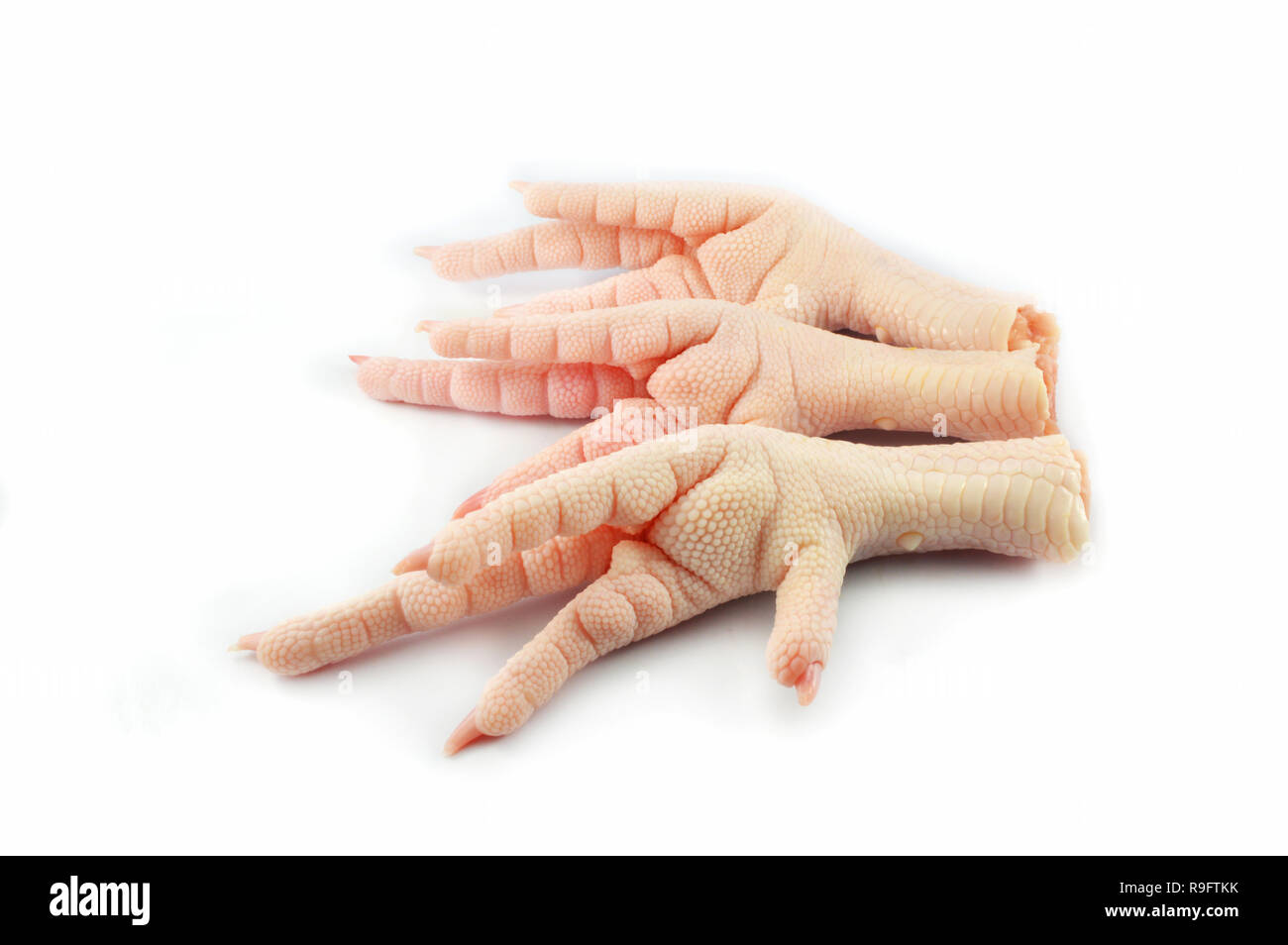 Chicken feet paw hi-res stock photography and images - Alamy