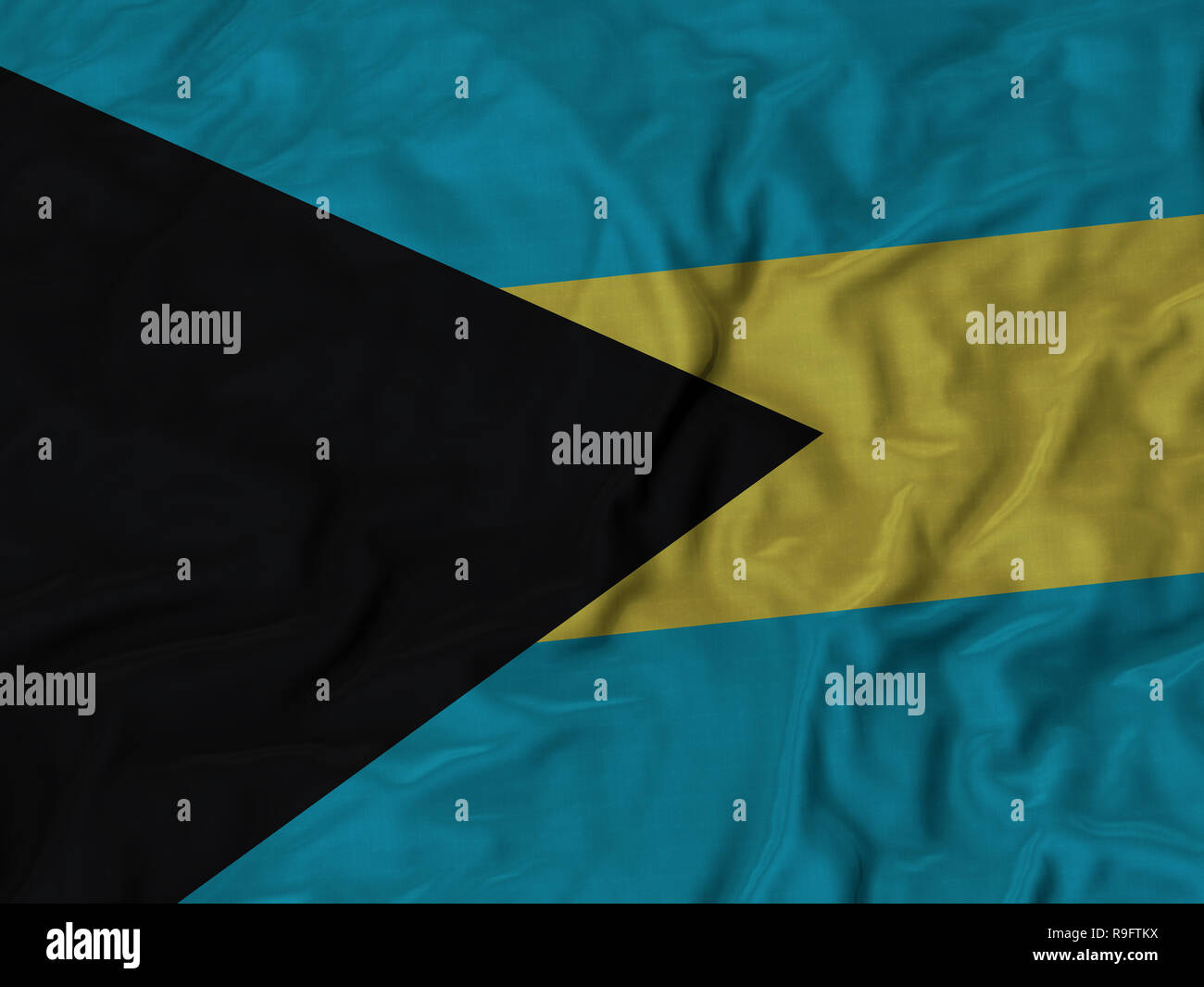 Bahamas flag hi-res stock photography and images - Alamy