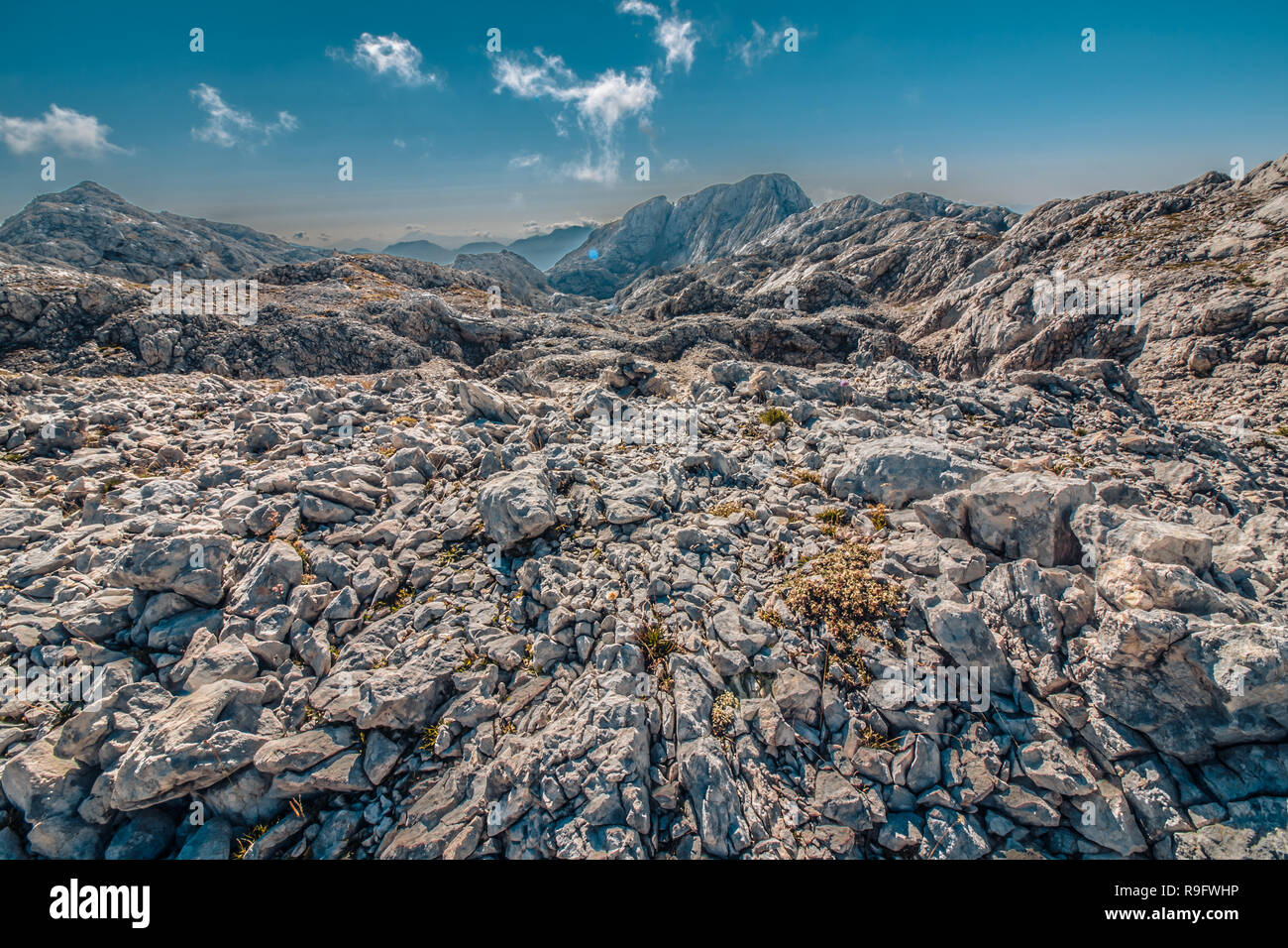 rocky surface high in mountains Stock Photo - Alamy