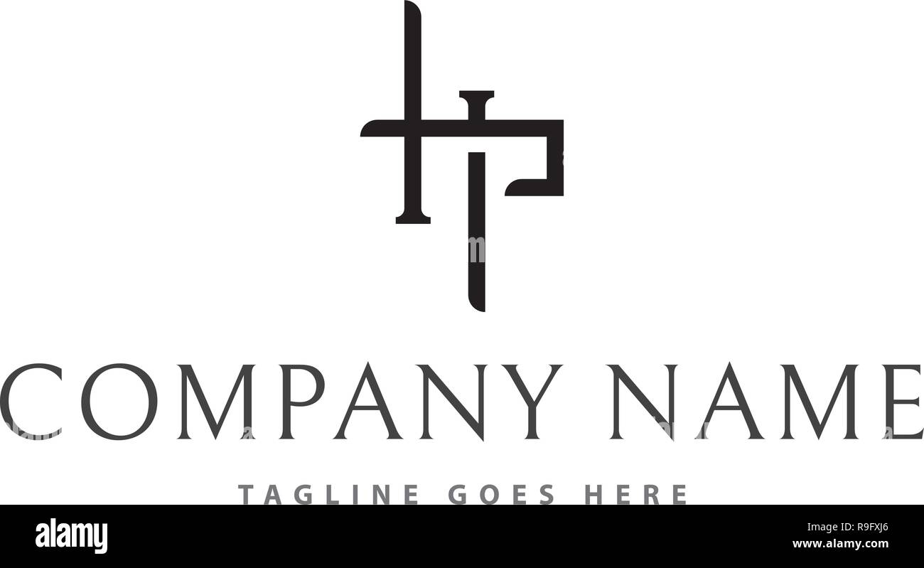 The logo of the initials H and P Stock Vector Image & Art - Alamy