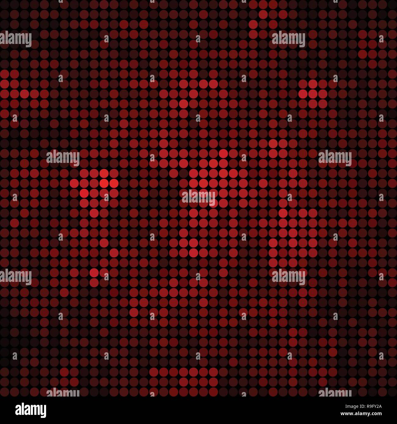 abstract vector colored round dots background - red Stock Vector Image ...