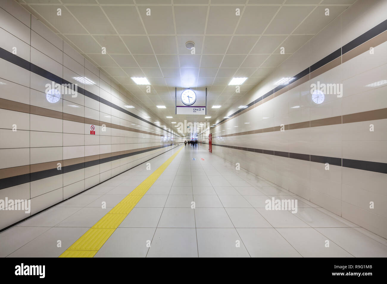 Istanbul Metro. Subway,Istanbul A portion of the inner city transport ...
