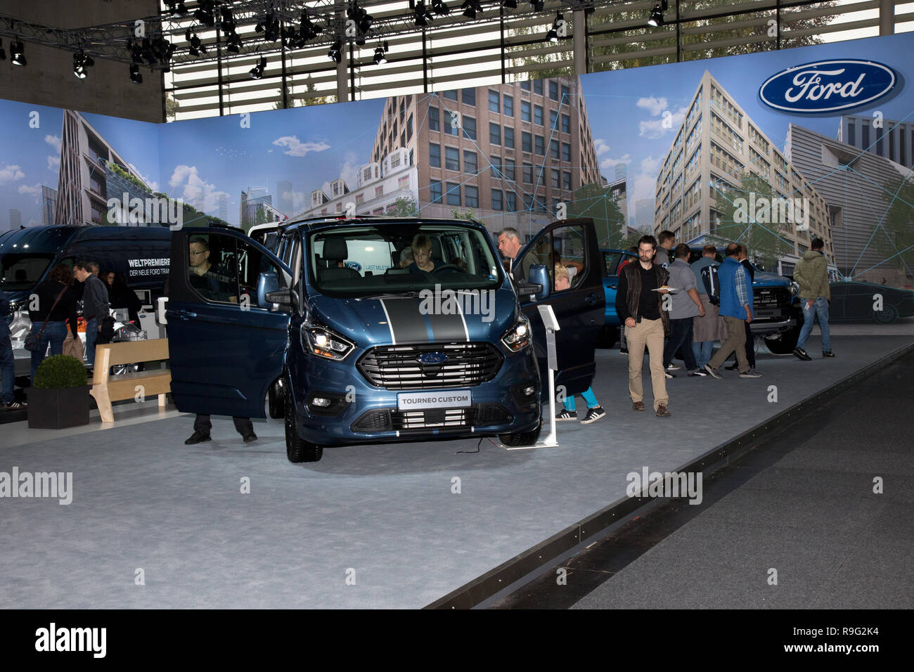 impressions of the IAA commercial vehicles fair 2018 at the different ...