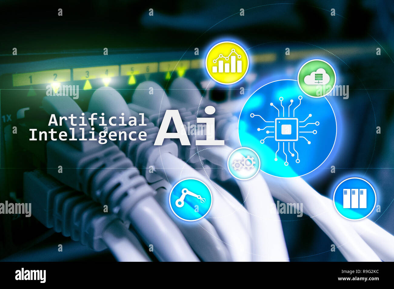 AI, Artificial intelligence, automation and modern information ...