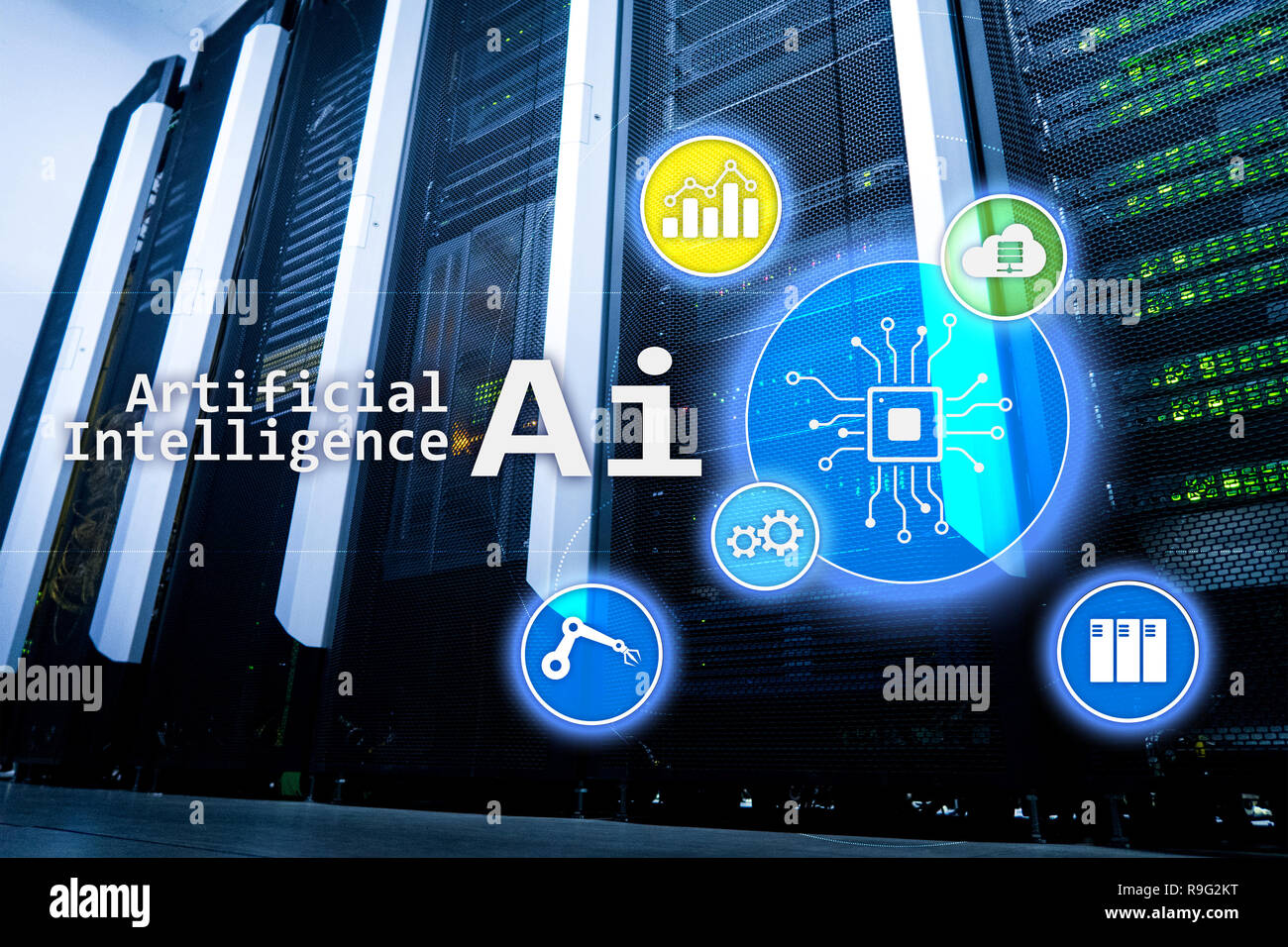 AI, Artificial intelligence, automation and modern information ...