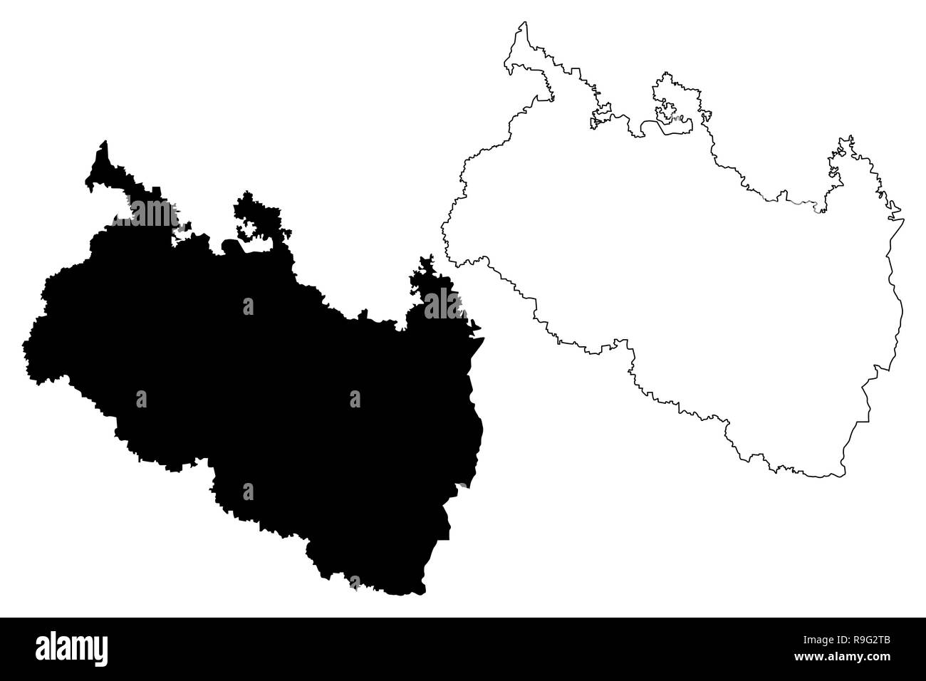 Administrative divisions of bangladesh map Stock Vector Images - Alamy