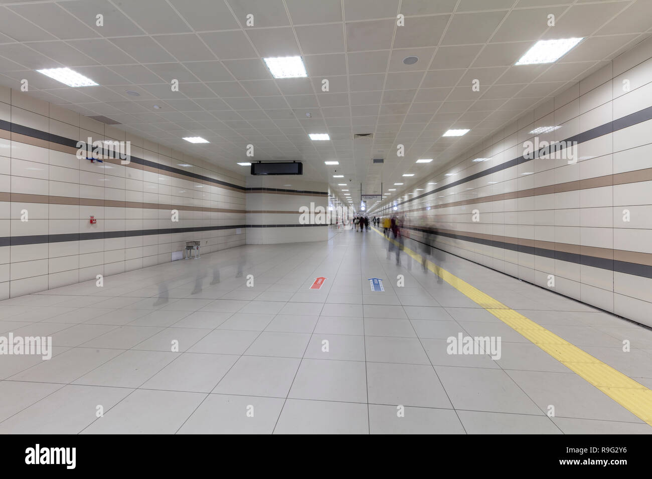 Istanbul Metro. Subway,Istanbul A portion of the inner city transport ...