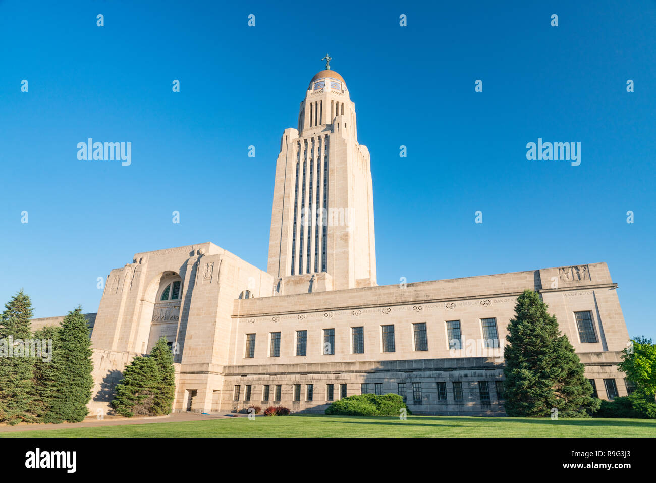 Nebraska state capitol building hi-res stock photography and images - Alamy